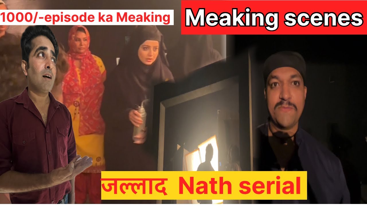 Meaking scenes Nath serial || 1000episode scenes - YouTube
