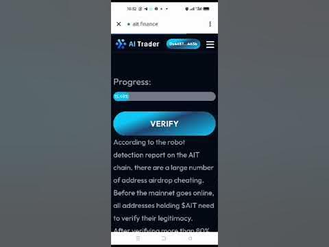 How to varify AIT token adress // AIT adress varification start // Trust wallet AIT adress ...