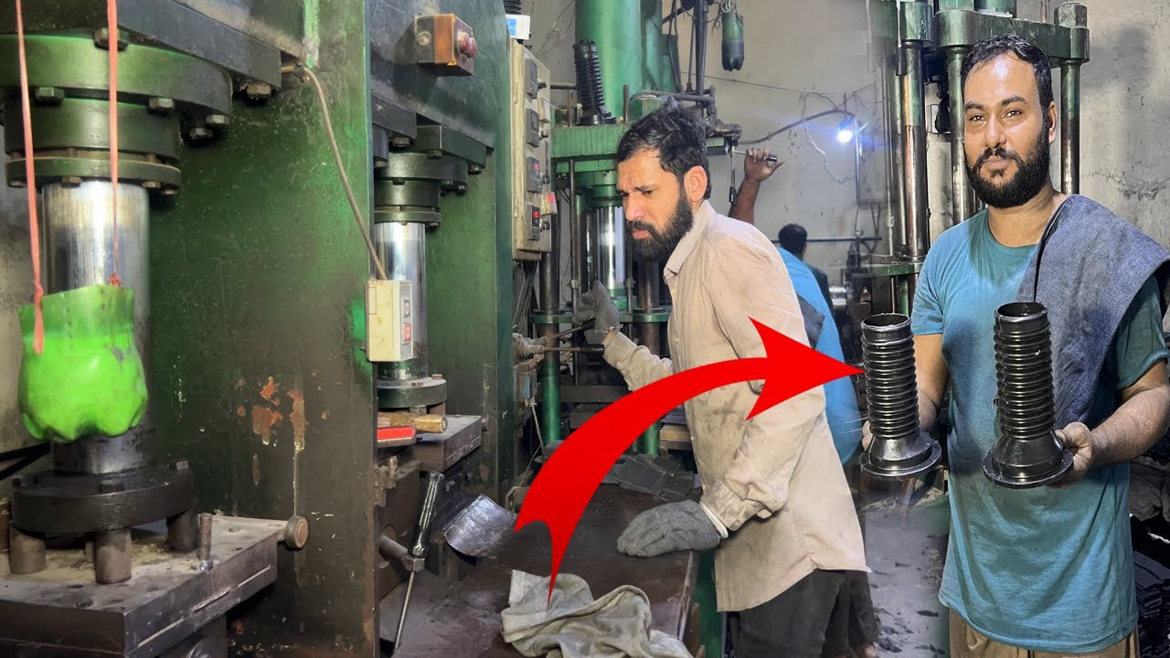 Car Suspension Rubber Boot Manufacturing | How It’s Made - YouTube
