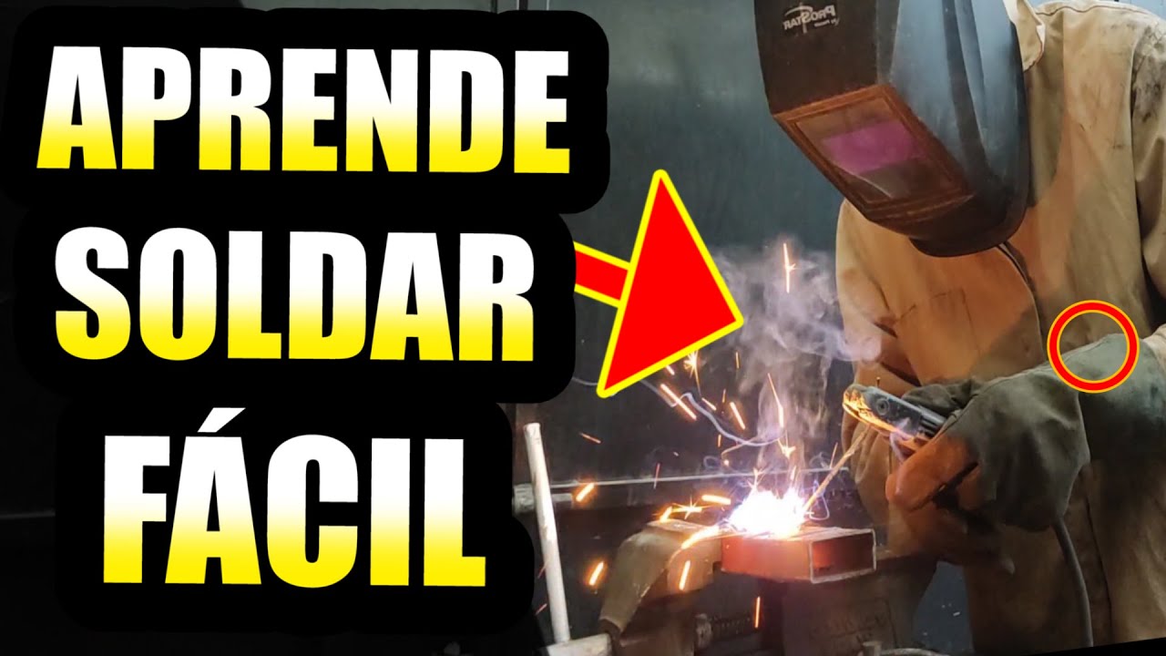 COMO SOLDAR CON ELECTRODO ( PRINCIPIANTES ) - YouTube