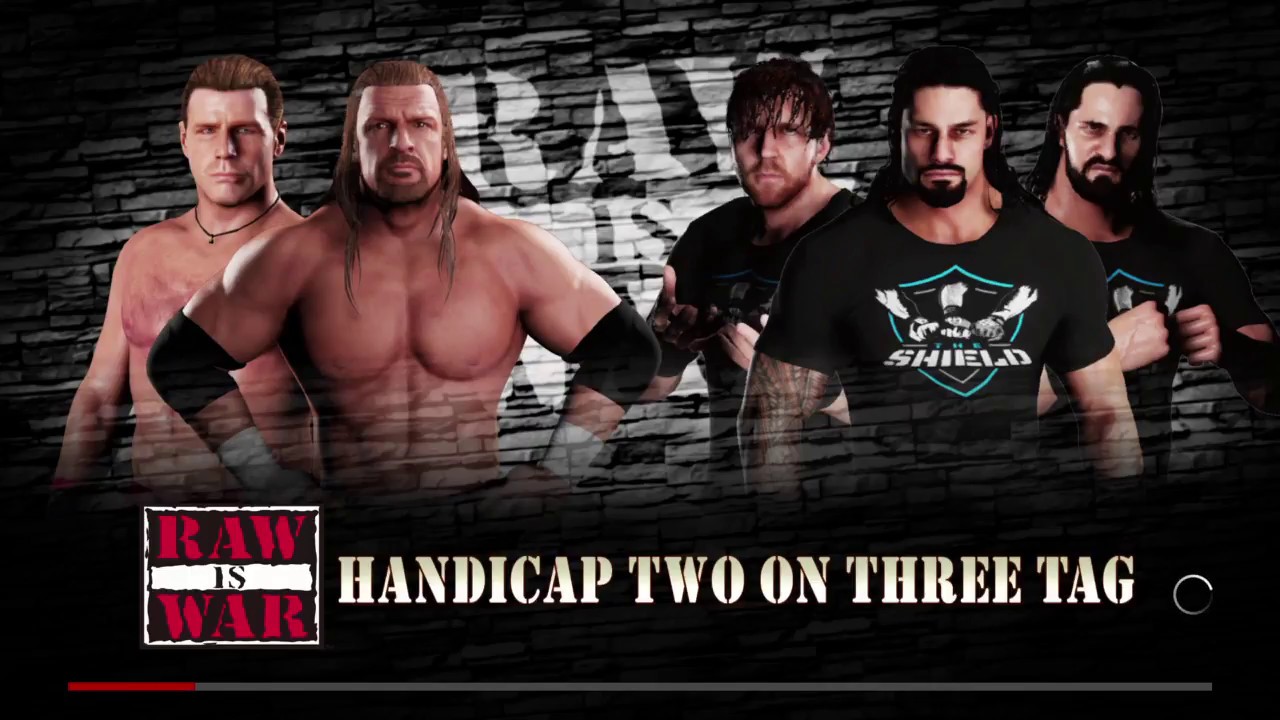 WWE 2K18 DX VS The Shield 2 VS 3 Requested Elimination Handicap Match ...