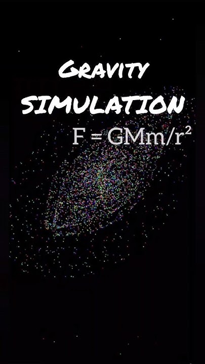 GRAVITY SIMULATION #physics #simulation #shorts - YouTube