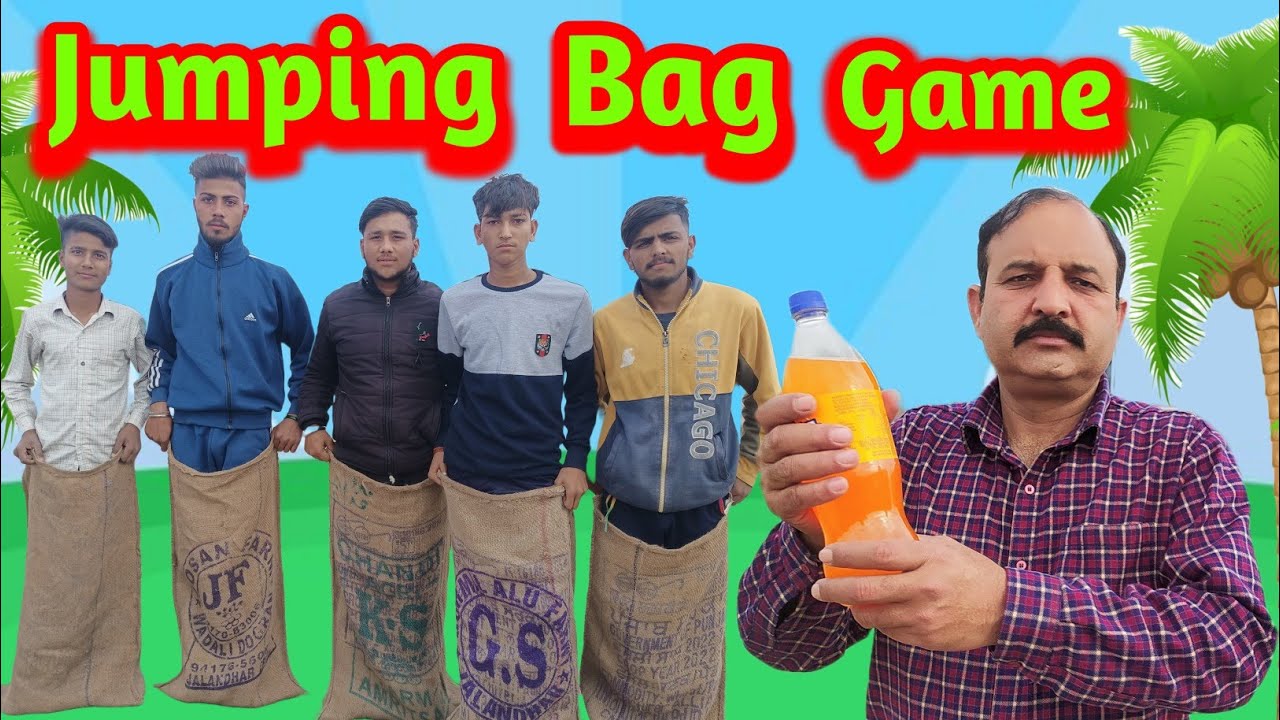 Jumping Bag Game || Time to moj || - YouTube
