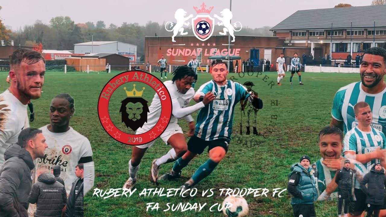 Sunday League Settings - Rubery Athletico vs Trooper FC - FA Sunday Cup ...