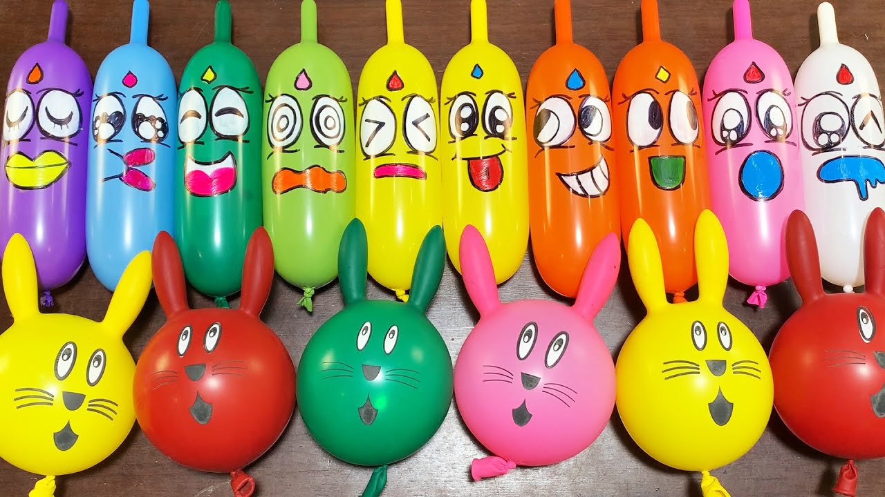 MAKING SLIME WITH BALLOON ! SATISFYING VIDEOS #4395 - YouTube