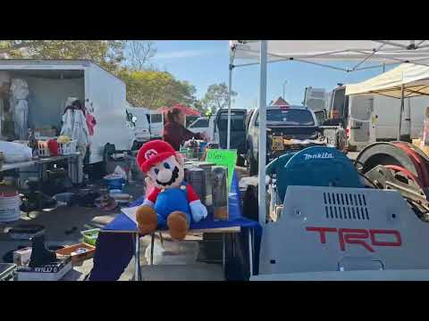 Golden West Swap meet or street market - YouTube