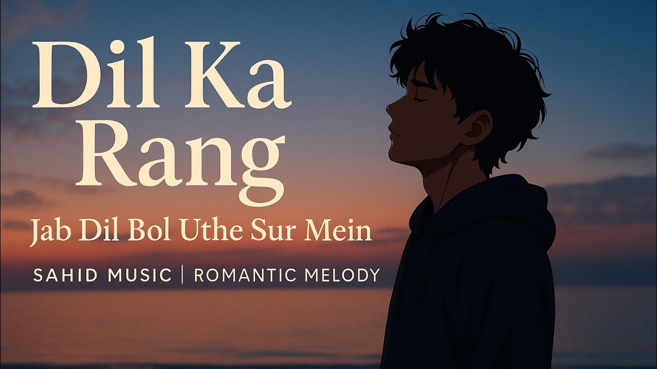 Dil Ka Rang | Jab Dil Bol Uthe Sur Mein | Sahid Music | Romantic Melody ...