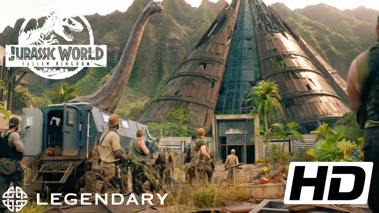 Jurassic world Fallen kingdom (2018) FULL HD 1080p - The park ruins ...