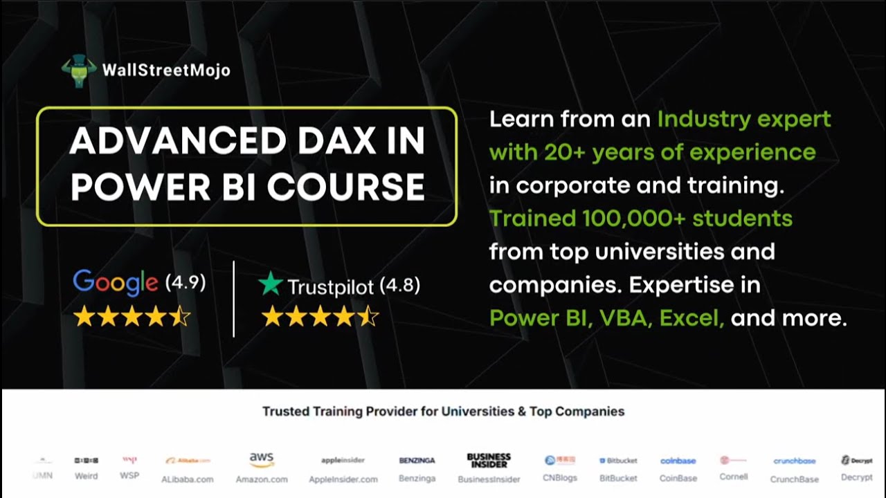Master Advanced DAX in Power BI: Elevate Your Data Analysis Skills ...