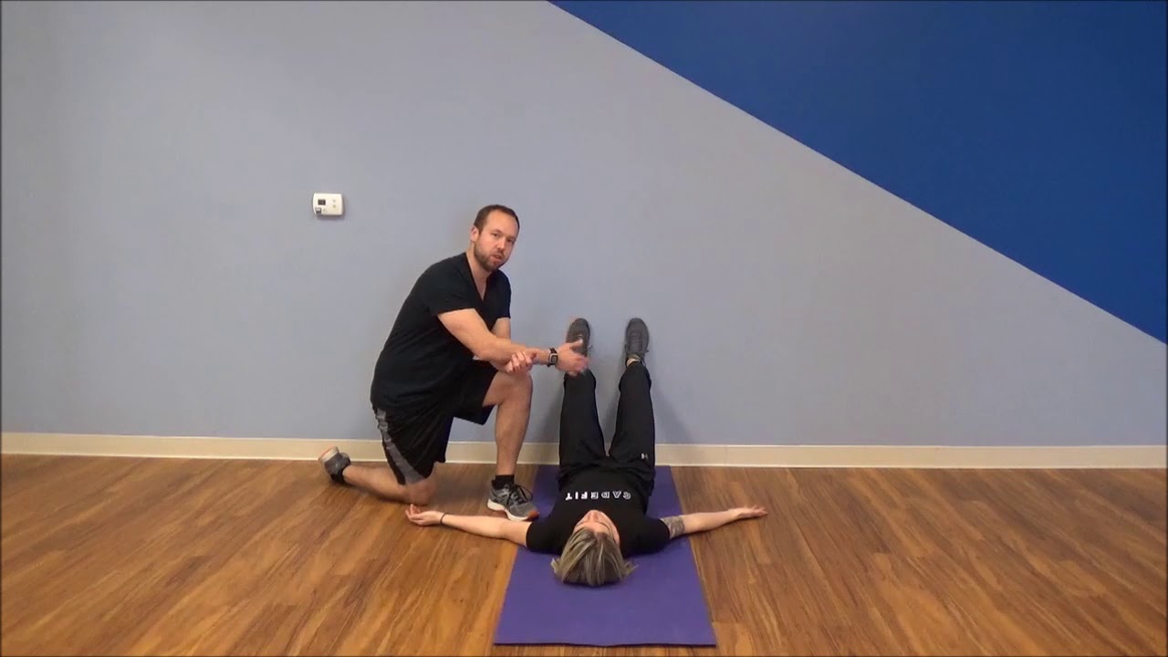 Assisted Hip Lift - YouTube