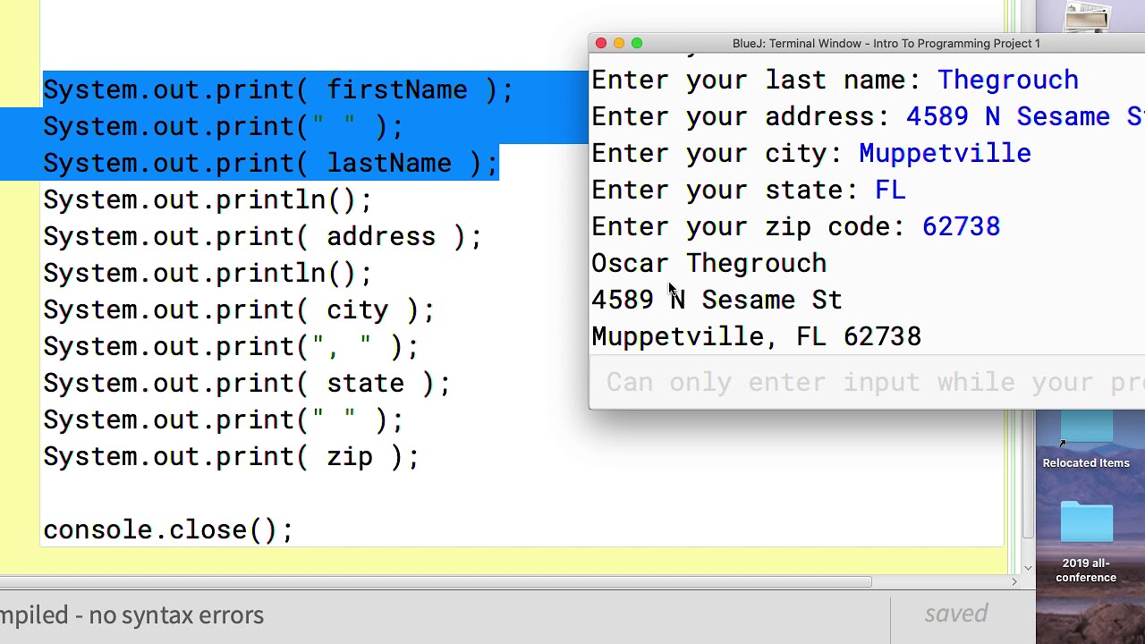 How to Program Address Formatter - YouTube