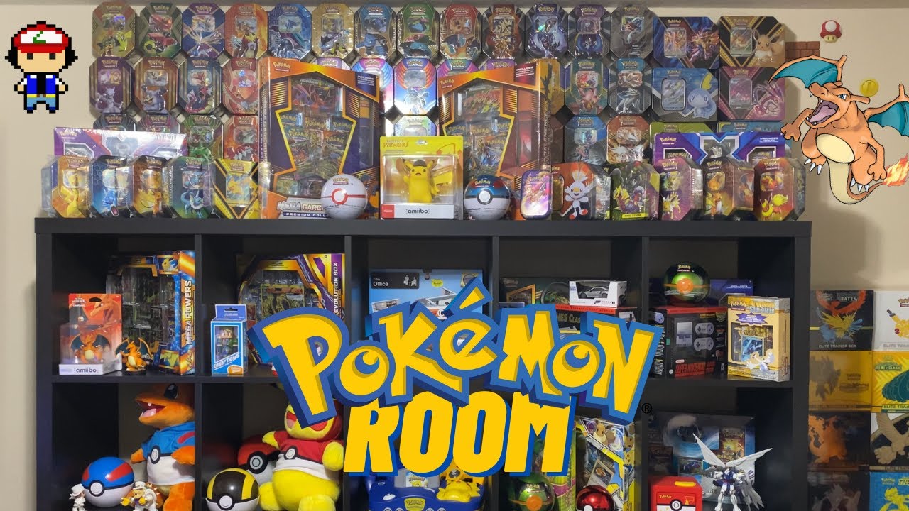*NEW* POKEMON ROOM TOUR 2020!! - MY POKEMON COLLECTION - YouTube
