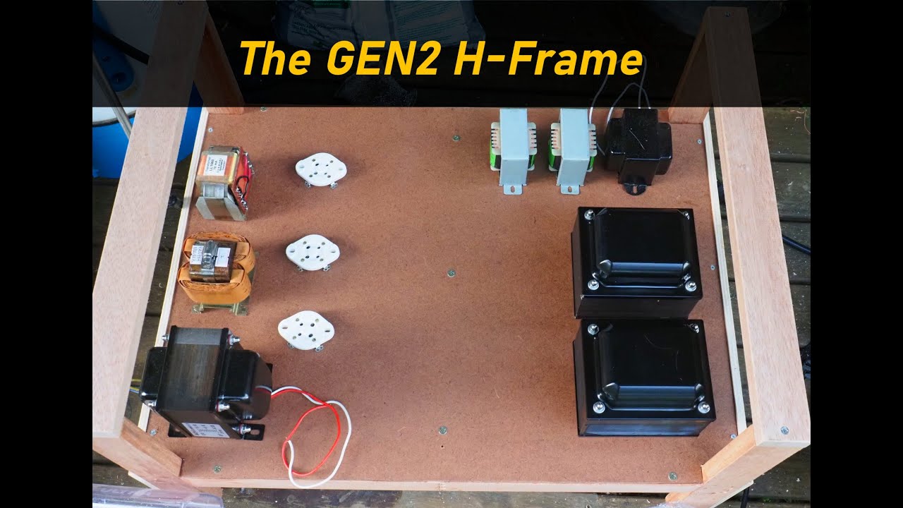 The improved H-Frame - for quickly prototyping tube amps - YouTube