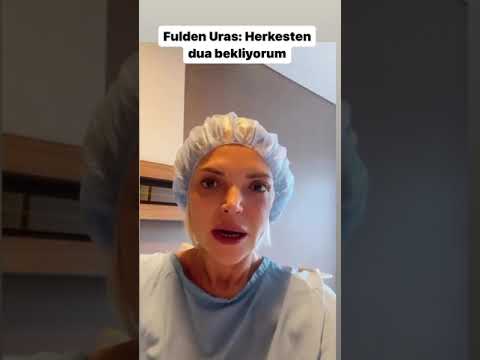 23'ÜNCÜ KEZ AMELİYAT OLACAK VE SAĞ MEMESİNİ ALDIRACAK OLAN FULDEN URAS SEVENLERİNDEN DUA İSTEDİ