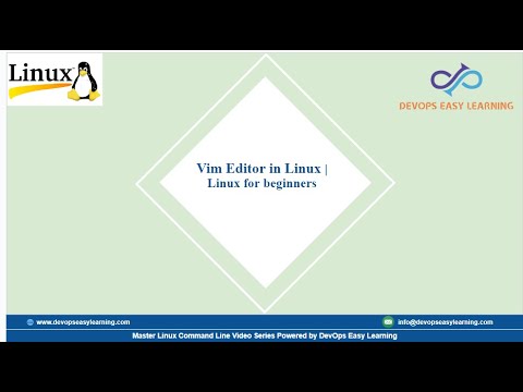 Vim Editor in Linux | Linux for beginners - YouTube