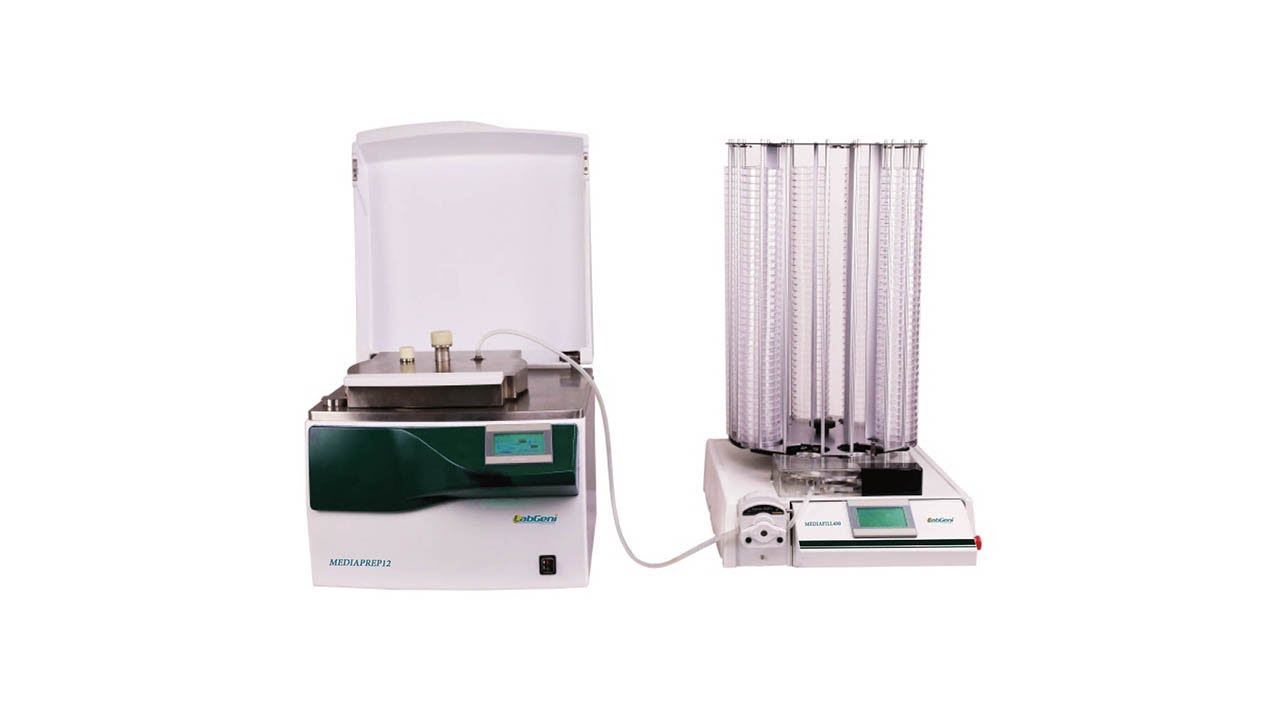 Labfreez® LabGeni™ MEDIAPREP30 Auto media preparator & MEDIAFILL10400 ...