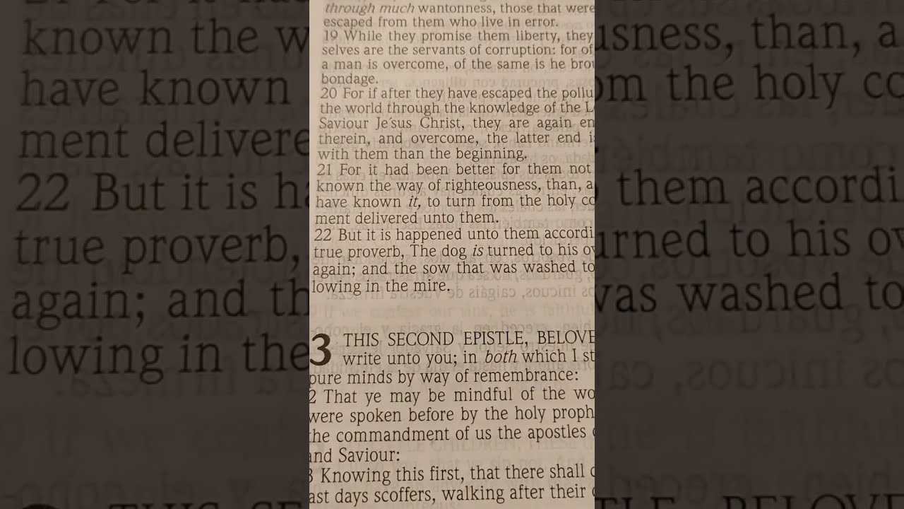 Christians Don t Fall From Grace 2 Peter 2 20 22 YouTube Christians Don t Fall From Grace 2 Peter 2 20 22 YouTube