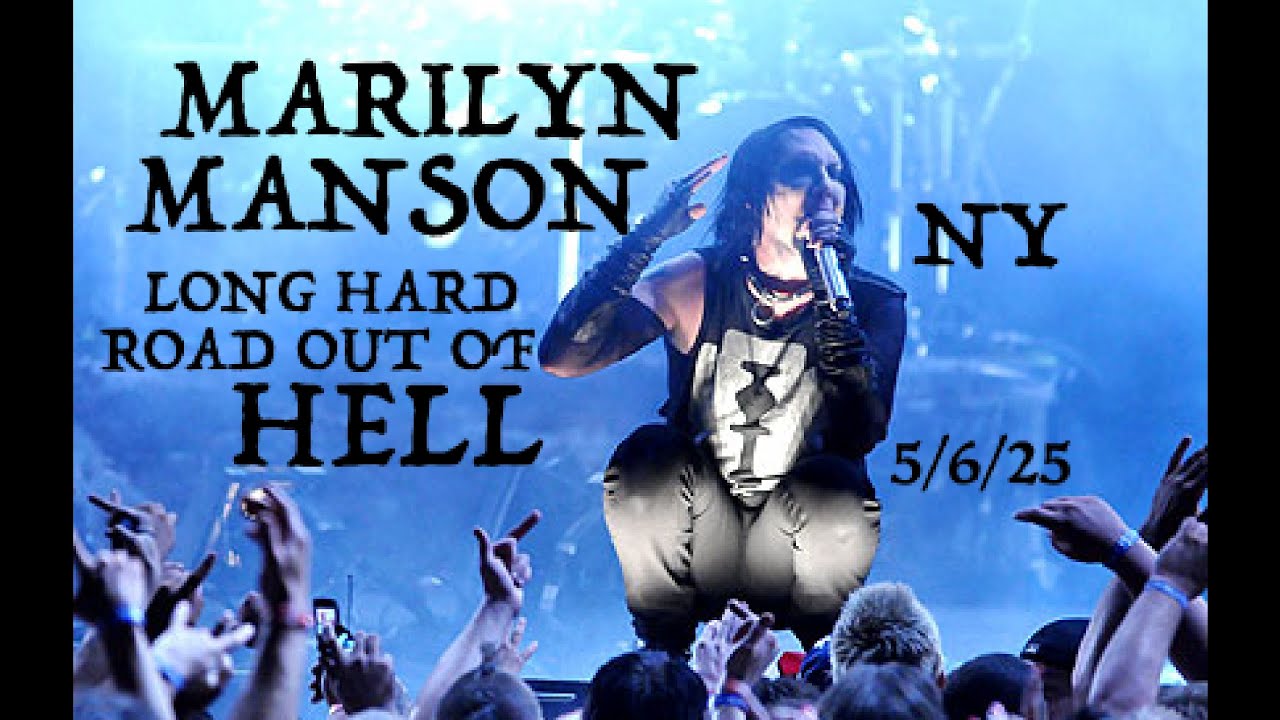 MARILYN MANSON "LONG HARD ROAD OUT OF HELL" 4K Paramount Theater ...