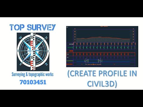 CREATE PROFILE IN CIVIL 3D WITH BANDS INCLUDING SUPER ELEVATION - YouTube