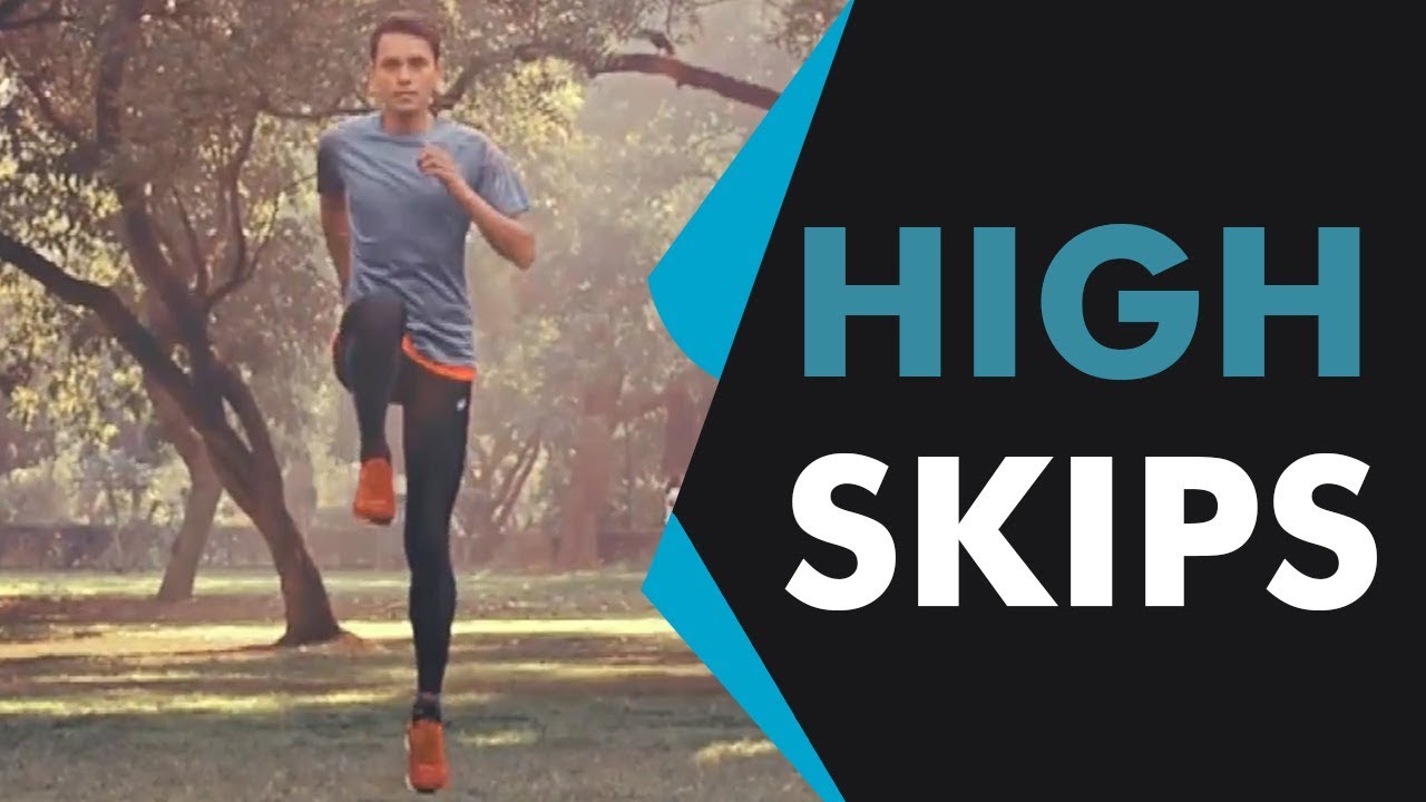 How to do high skips? #RunningDrills - YouTube