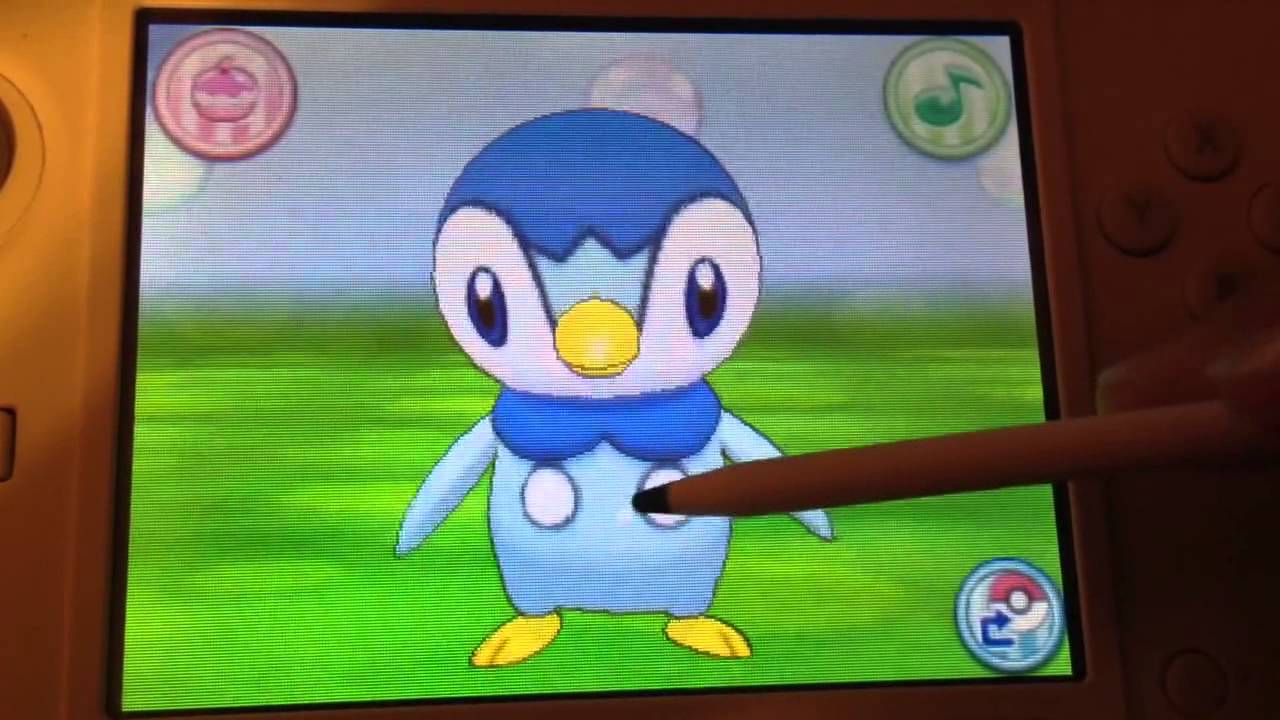 Pokemon Amie - Piplup - YouTube