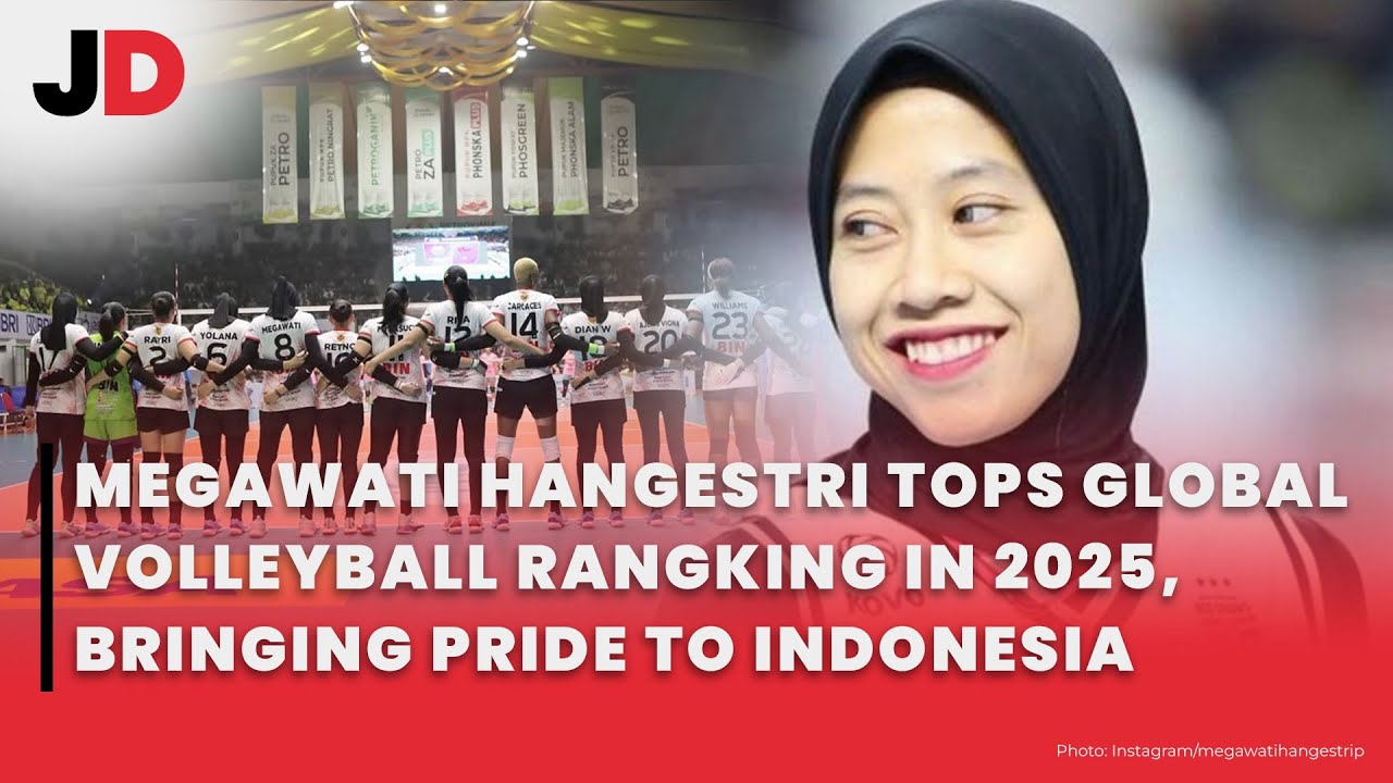 MEGAWATI HANGESTRI TOPS GLOBAL VOLLEYBALL RANGKING IN 2025, BRINGING ...