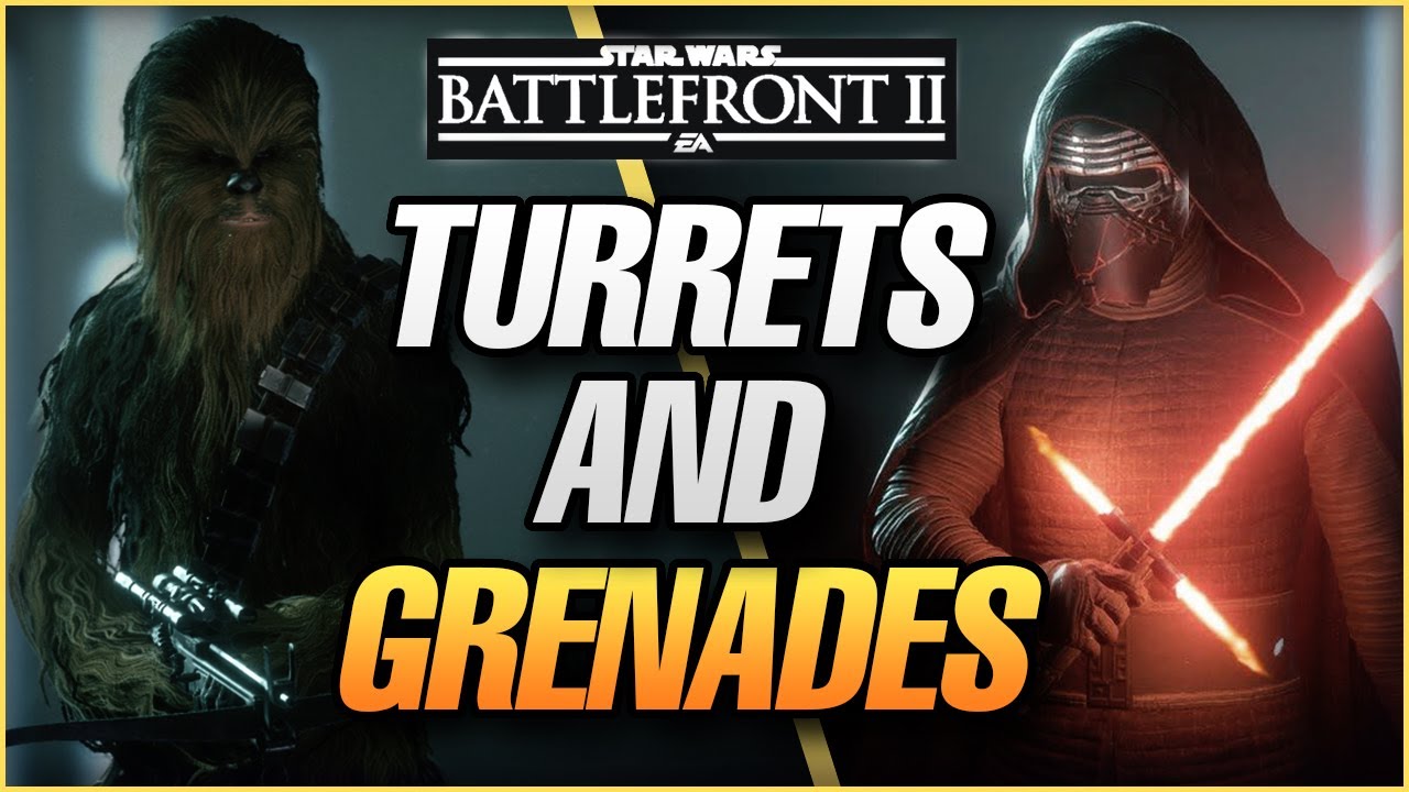 Star Wars Battlefront 2: Multiplayer Gameplay (Turrets & Grenades ...