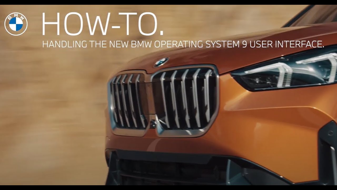 How to Use BMW's iDrive Operating System 9 | BMW How-To - YouTube
