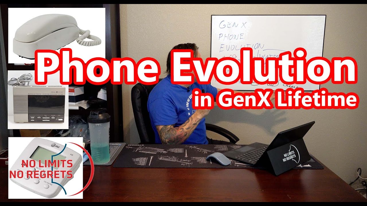 Gen X PHONE Tech EVOLUTION from Rotary Phone Evolving to Smartphones ...
