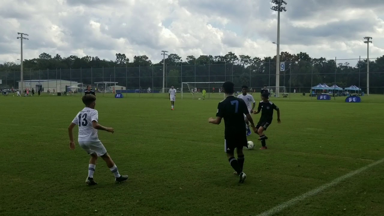 Weston FC 06 U14 DA vs West Florida Flames U14 11/2/19 1st half - YouTube