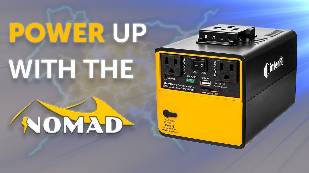 Interfit Nomad Portable Battery Pack (we put it to the test) - YouTube