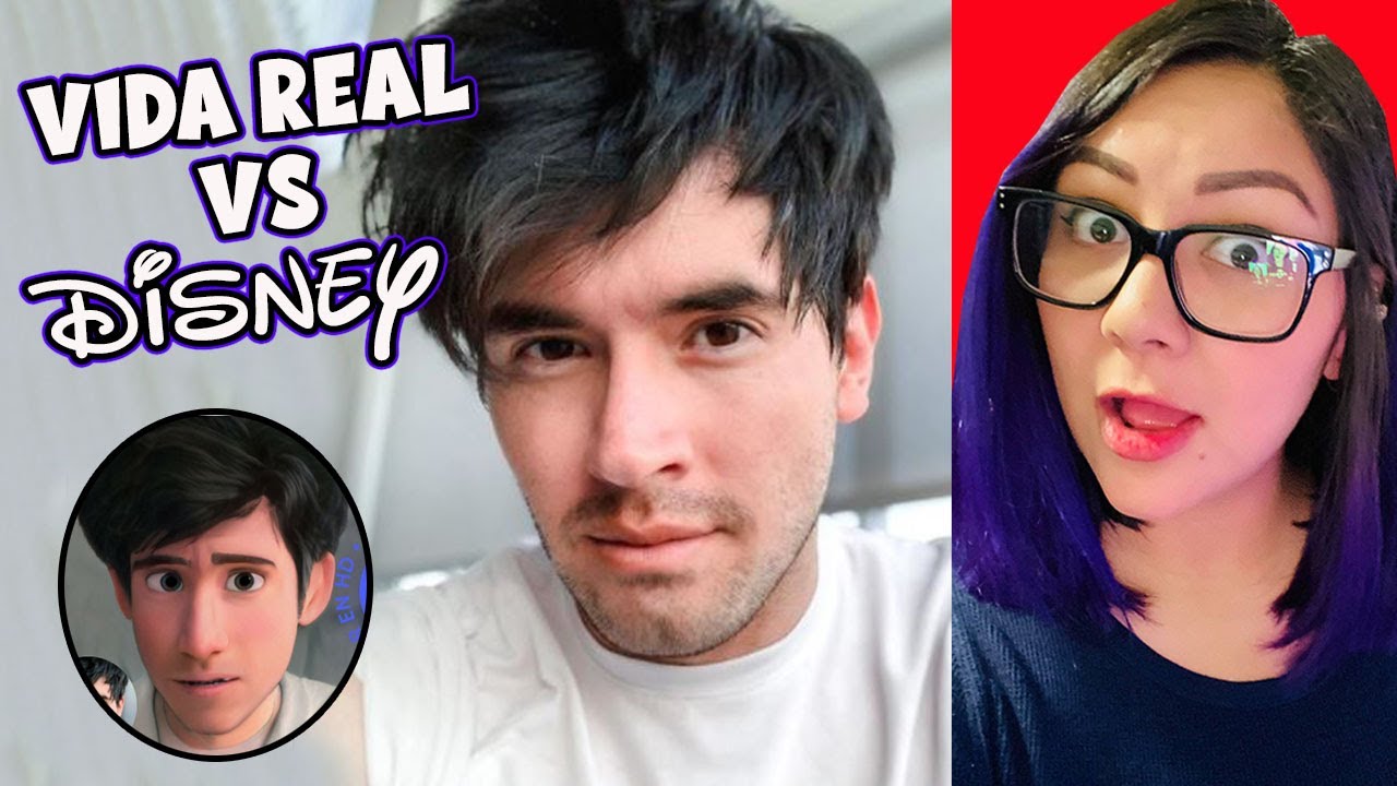 Vida Real Vs Personajes De Disney Kori Youtube