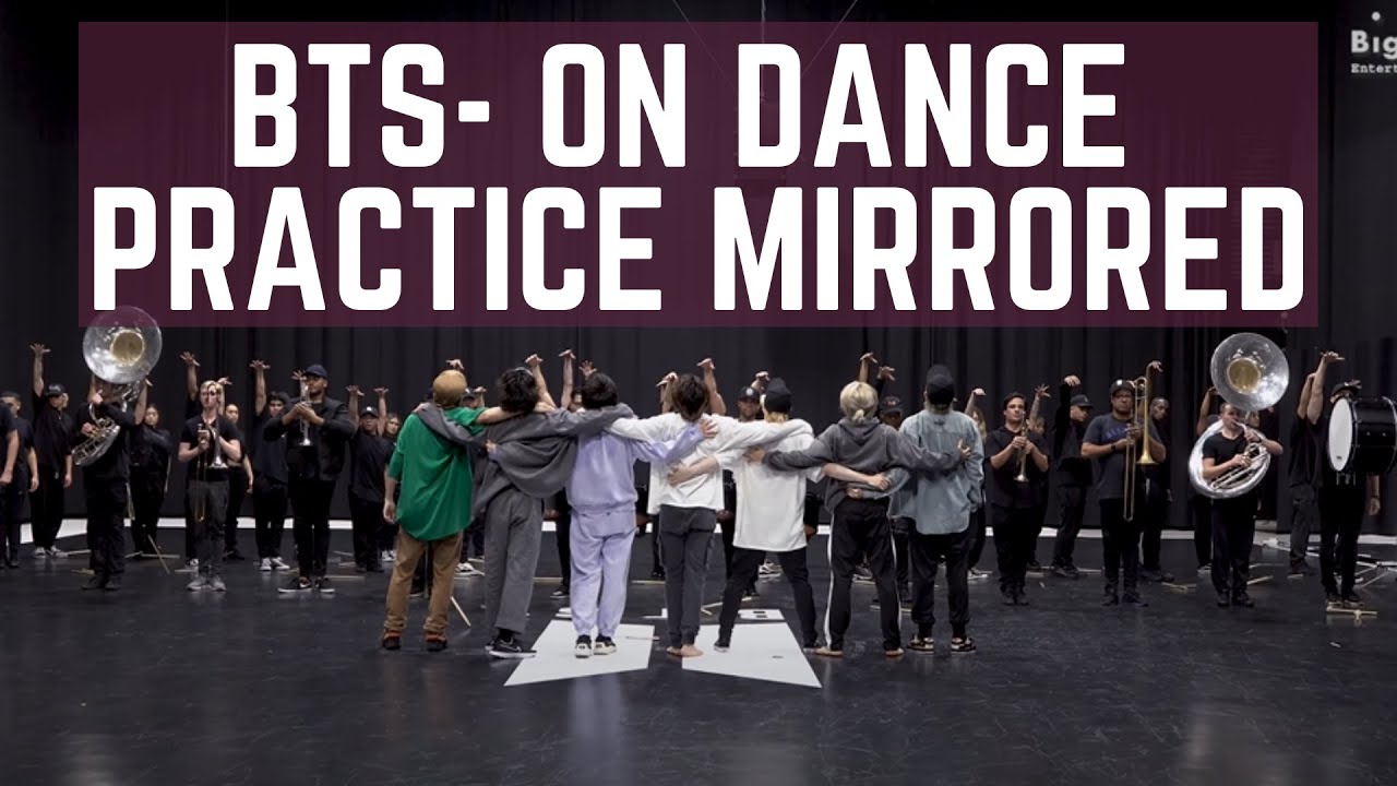 BTS - ON DANCE PRACTICE [MIRRORED] - YouTube