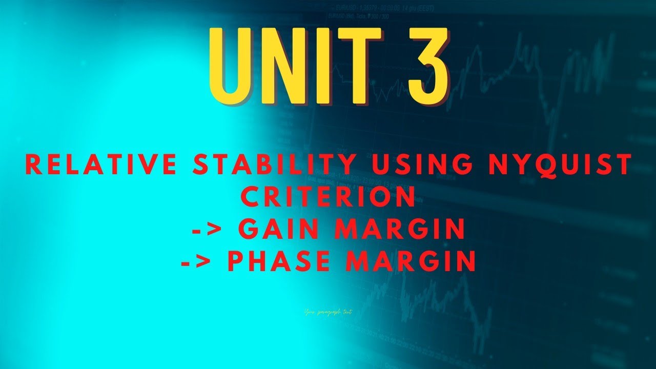 Relative stability using Nyquist criterion - YouTube