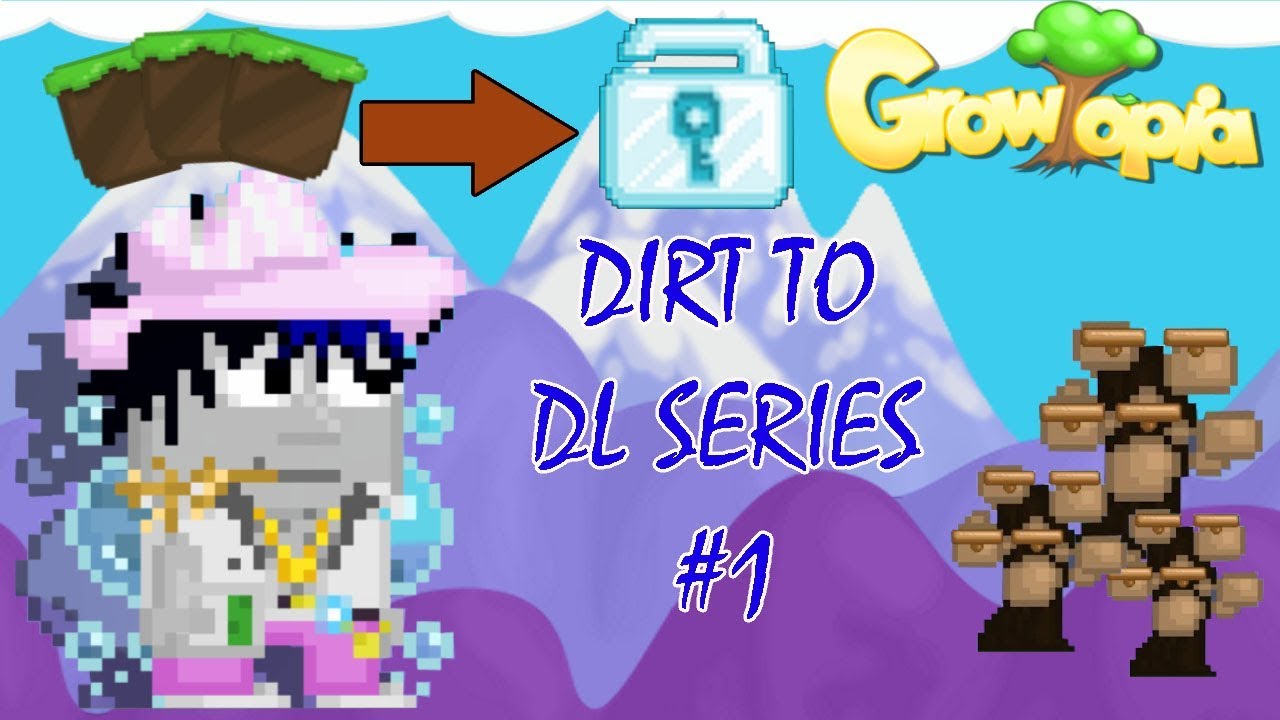 Making Wooden Platform | Dirt To Diamond Lock Series #1 - Growtopia ...