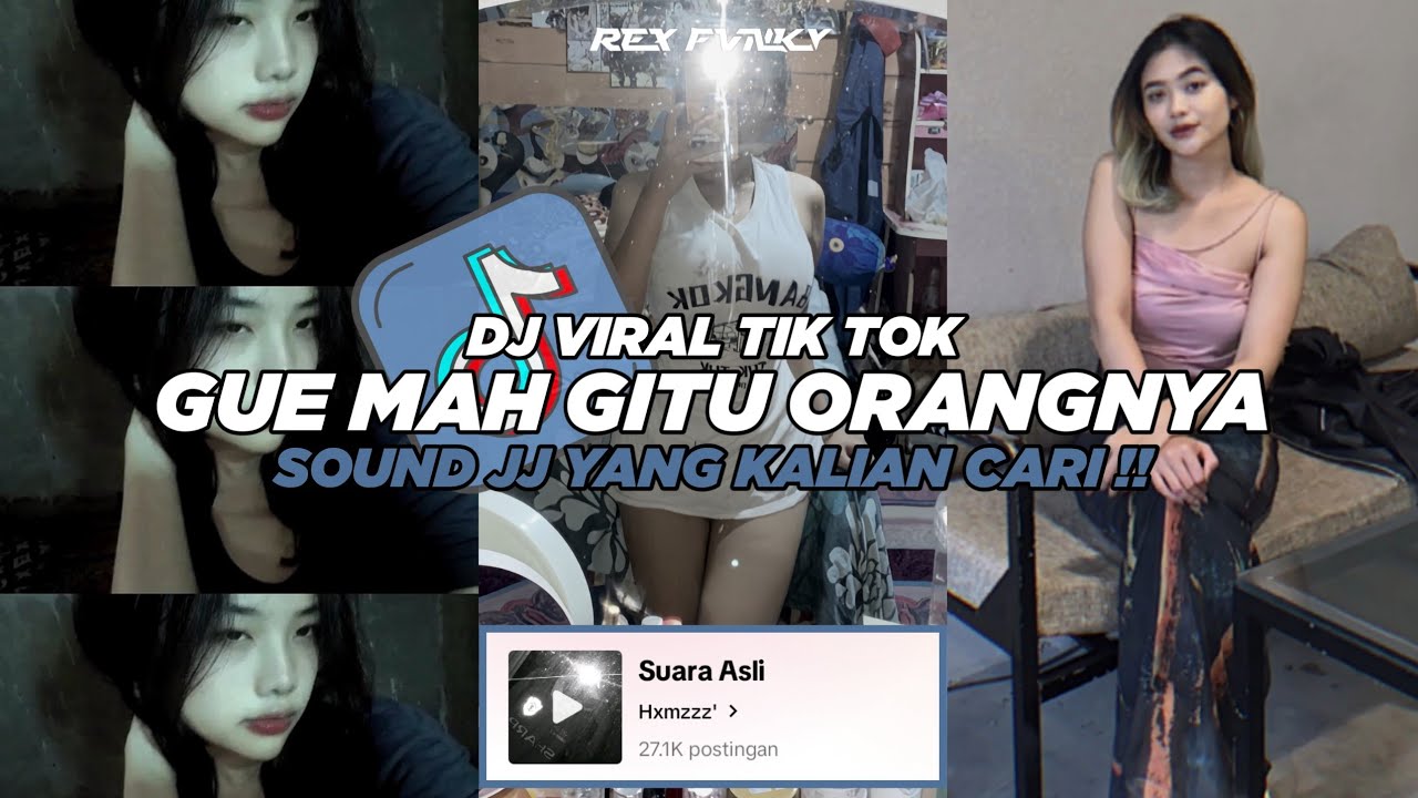 DJ GUE MAH GITU ORANGNYA VIRAL TIK TOK TERBARU 2024 (Slowed & Reverb) - YouTube
