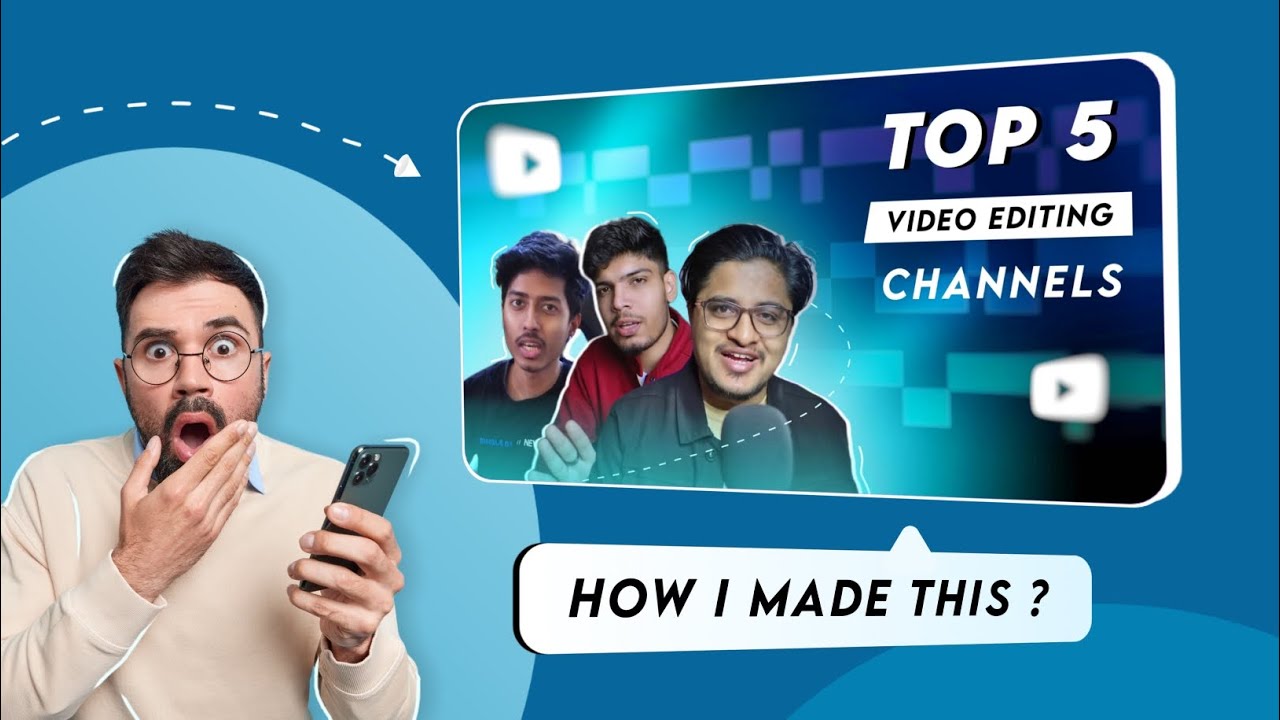 How I made this Thumbnail using my Mobile Phone ? - YouTube