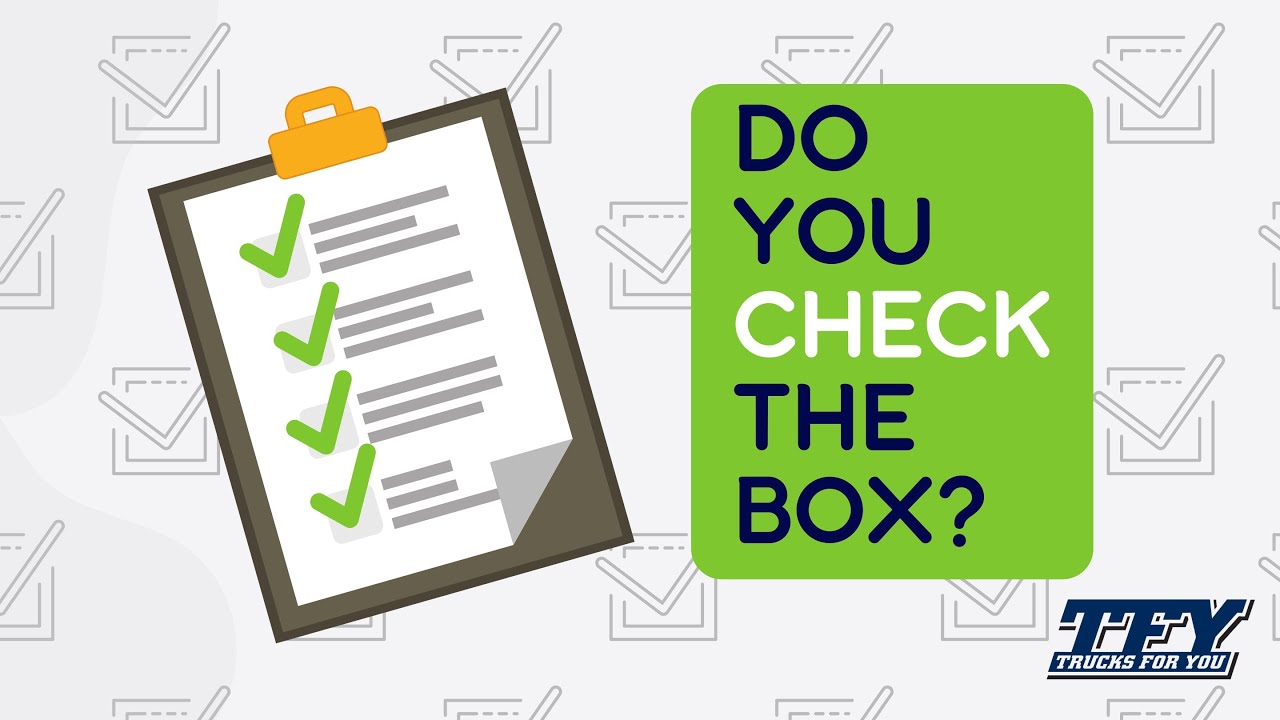 DO YOU CHECK THE BOX? - YouTube