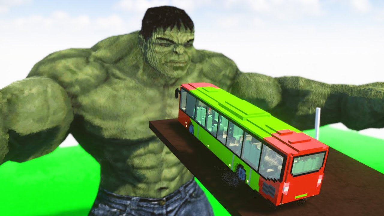 Cars VS Hulk | Teardown - YouTube