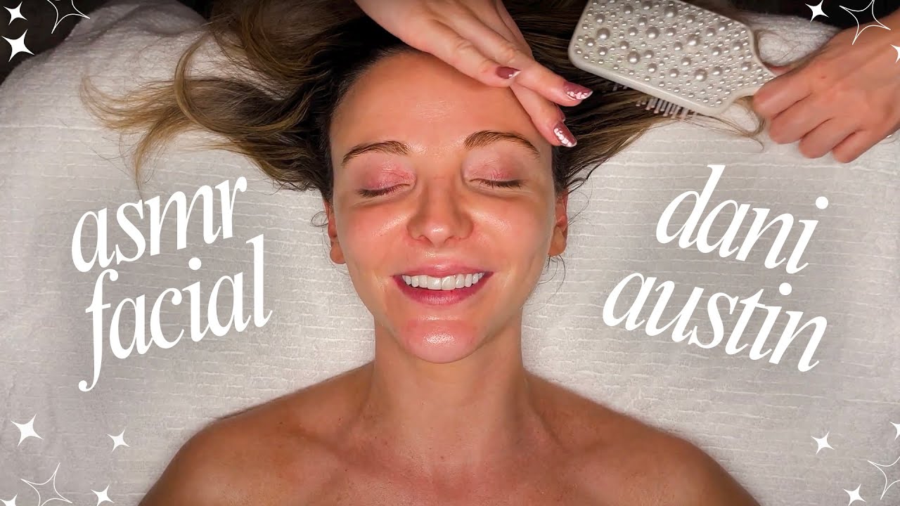ZZZ ASMR Facial on Dani Austin - YouTube