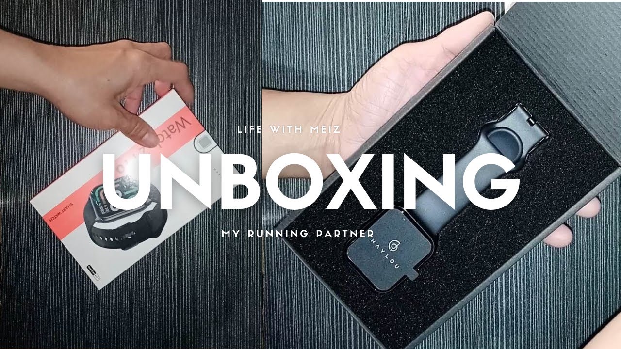 Unboxing My Haylou Smartwatch ♡ - YouTube
