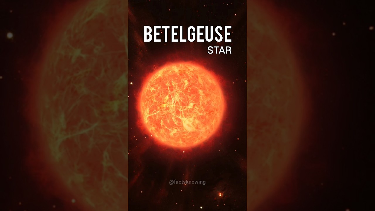 In The Sky Real Red Giant Sun
