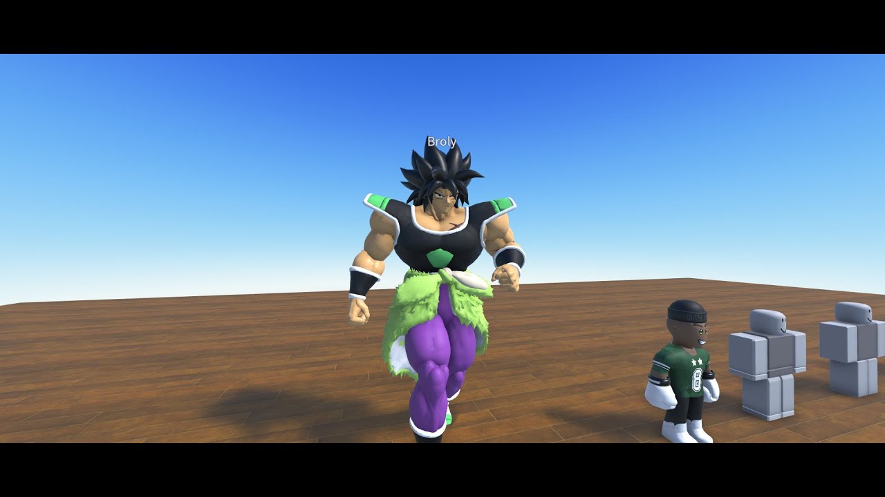 Broly Test [ROBLOX Studio] - YouTube