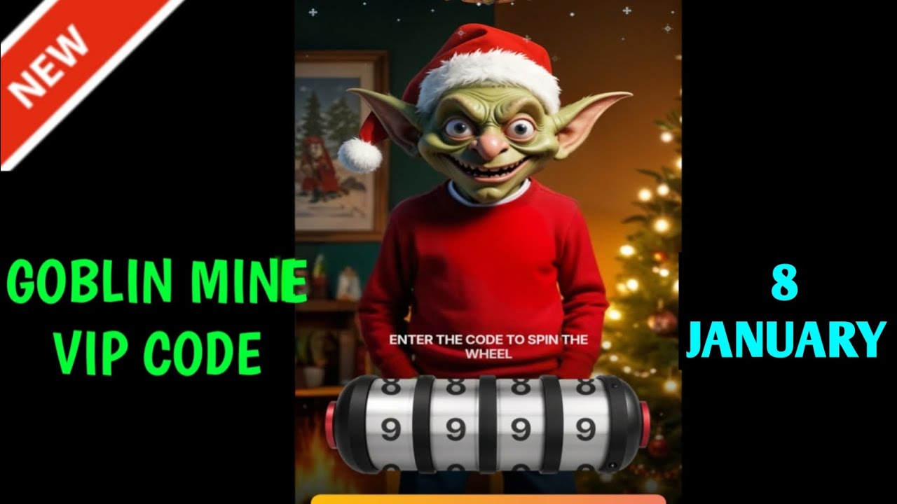 8 January Goblin Mine Game Code | Goblin Mine Game gift bags Code ...