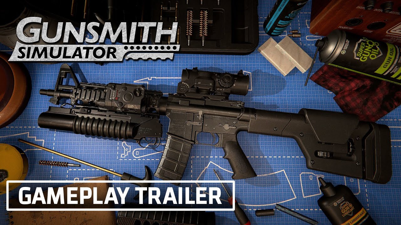 Gunsmith Simulator - Playtests Trailer | STEAM - YouTube