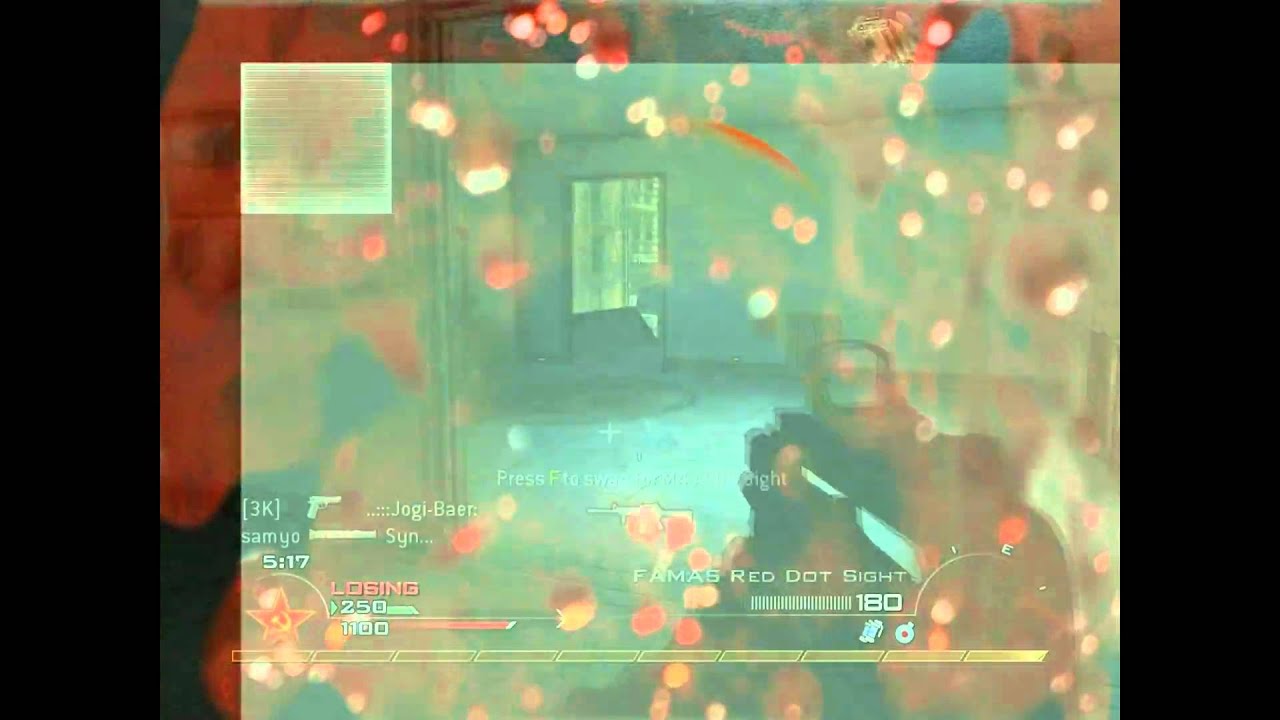 Mw2 Screen Problem + Radar error - YouTube