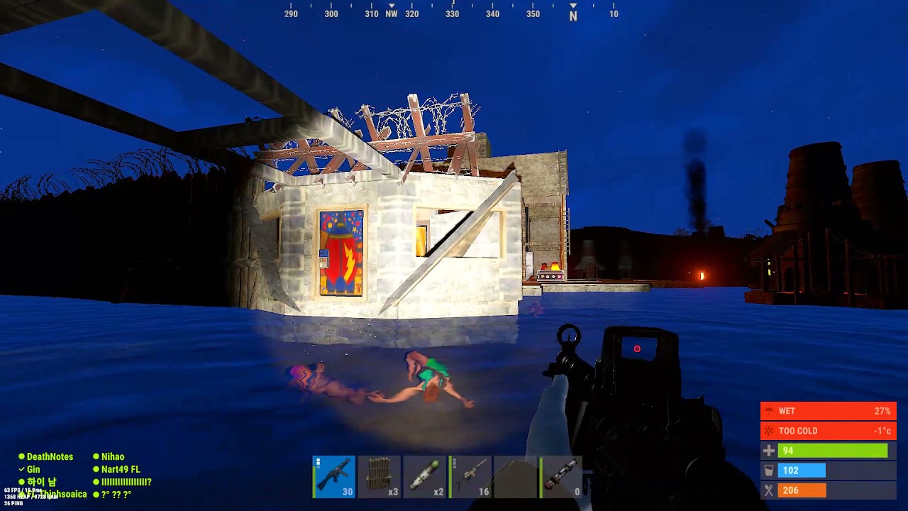 RUST RAID ONLINE SEA MAIN FROM VIETNAM - YouTube