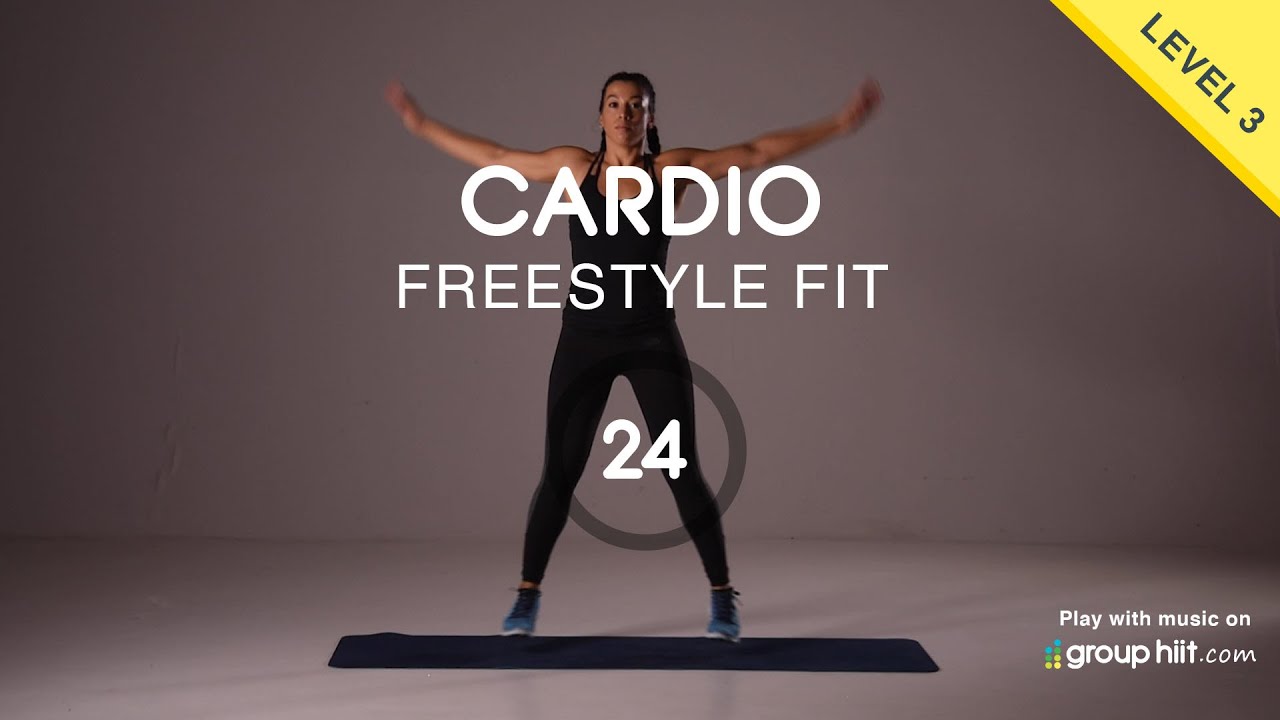 30-Minute High Intensity Cardio, Core & Legs - YouTube
