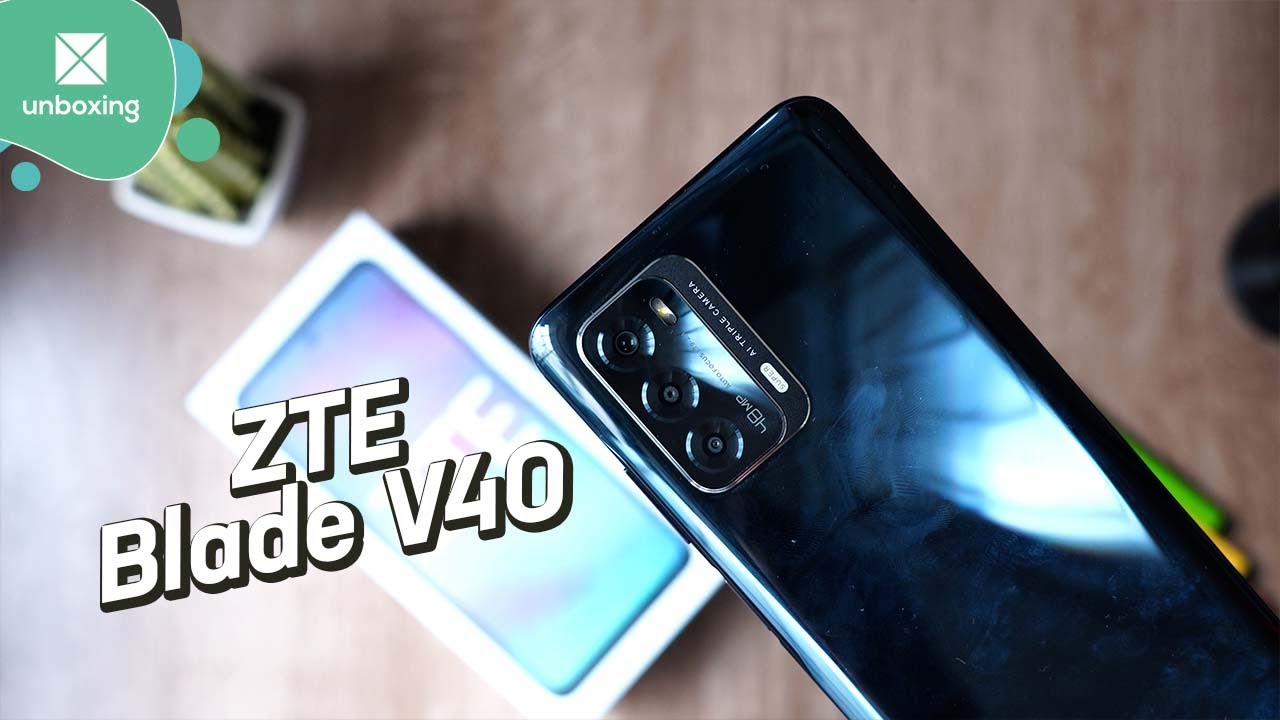ZTE Blade V40 | Unboxing en español - YouTube