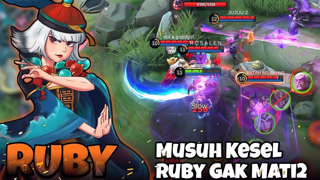 Rahasia Build Tank Ruby Tiktok | Build Ruby Tank Terkuat 2022 | Top 1 ...